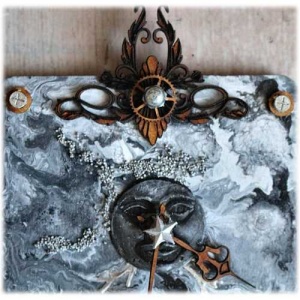 Art Deco & Nouveau Style Ornament 9 - MDF Wood Shape